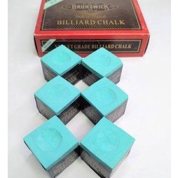BUY 6Pcs GET 6Pcs FREE BRUNSWICK LIGHT GREEN BILLIARD CUE CHALK/TISA NG ...