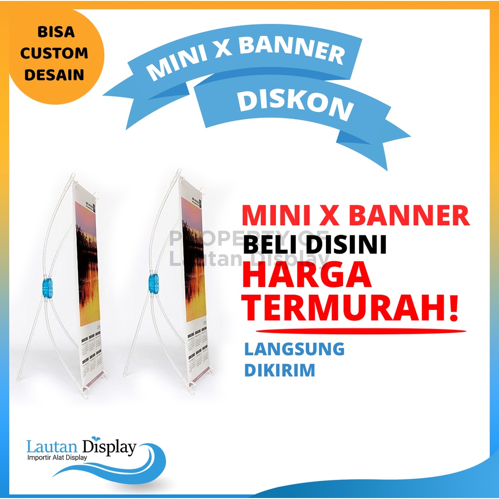Mini X Banner Size A3 Mini Banner Stand Size A3 and A4 | Shopee Philippines