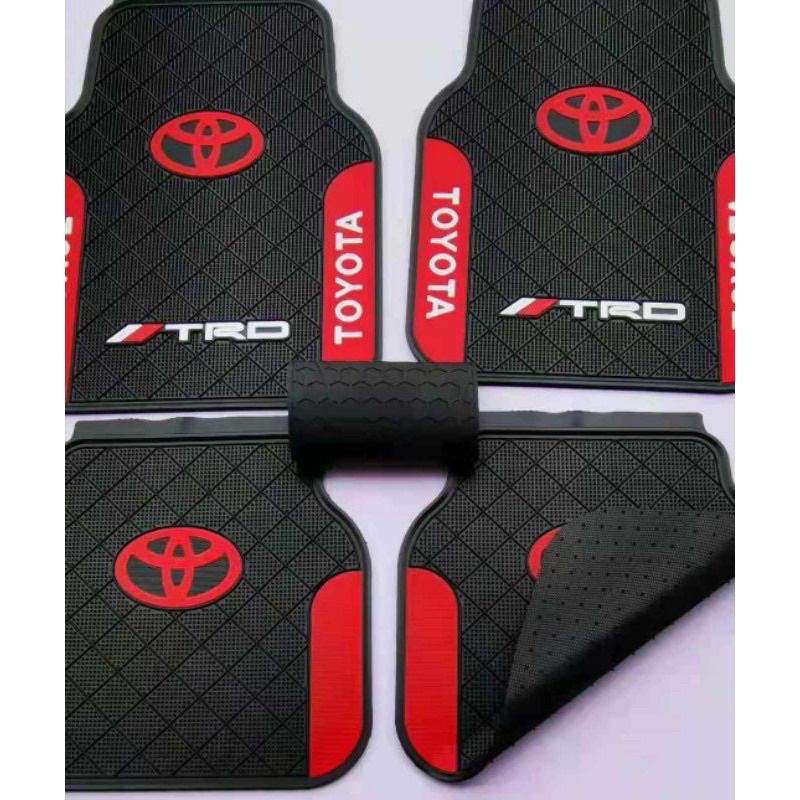 5pcs Set Heavy Duty Universal Car Floor Premium Rubber Matting Car Mat