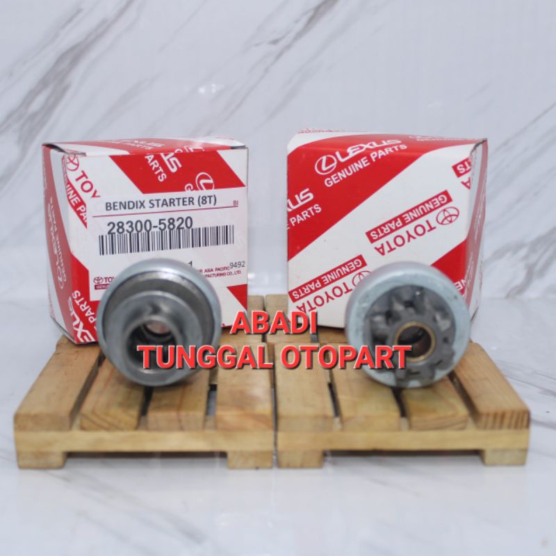 Bendik STATER BENDIX STARTER BENDIK Teeth 8T TOYOTA AVANZA KIJANG 5K 8T ...
