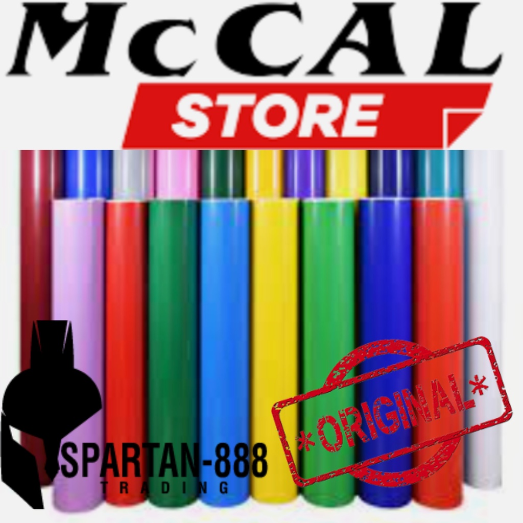 Mccal Vinyl Sticker Car and motorcycle decal 48" x 50m roll | Shopee ...