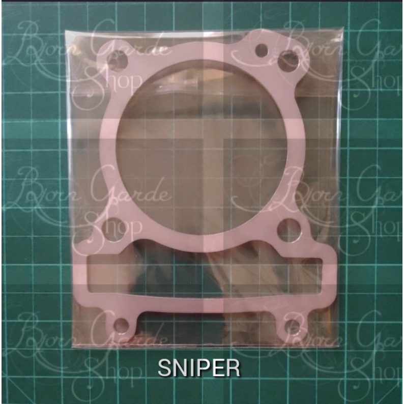 Sniper 150/135 MX Aluminum Alloy Base Gasket Spacer 1mm-6mm | Shopee ...
