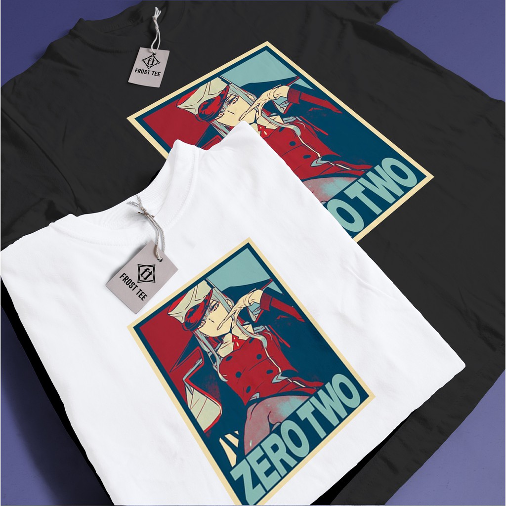 DARLING IN THE FRANXX - ZERO TWO 002 02 CAP Anime Shirt | FROST TEE ...