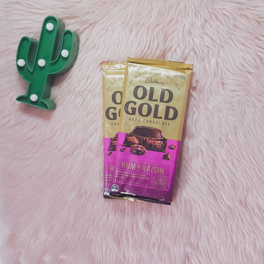 Cadbury Old Gold Dark Chocolate 180g | Various Flavour | Shopee Philippines
