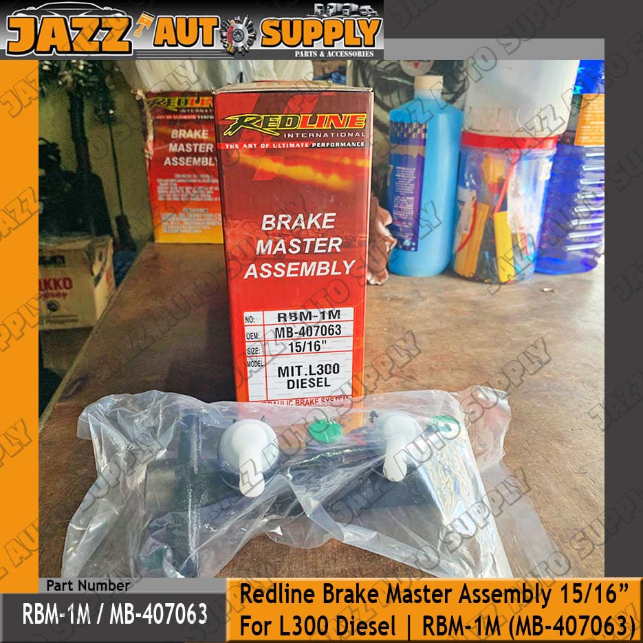 Redline Brake Master Assembly 15/16” For L300 Diesel | RBM-1M (MB ...