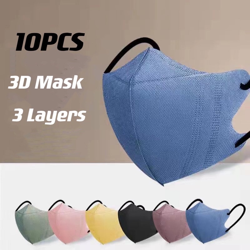 KF94 Mask 4D Face Mask 10Pcs Korea 3D Face-lifting Butterfly More ...