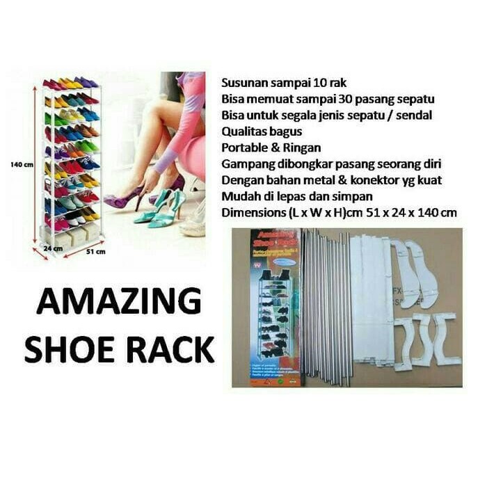 10 tier Shoe rack Amazing Shoe Rack | Shopee Philippines