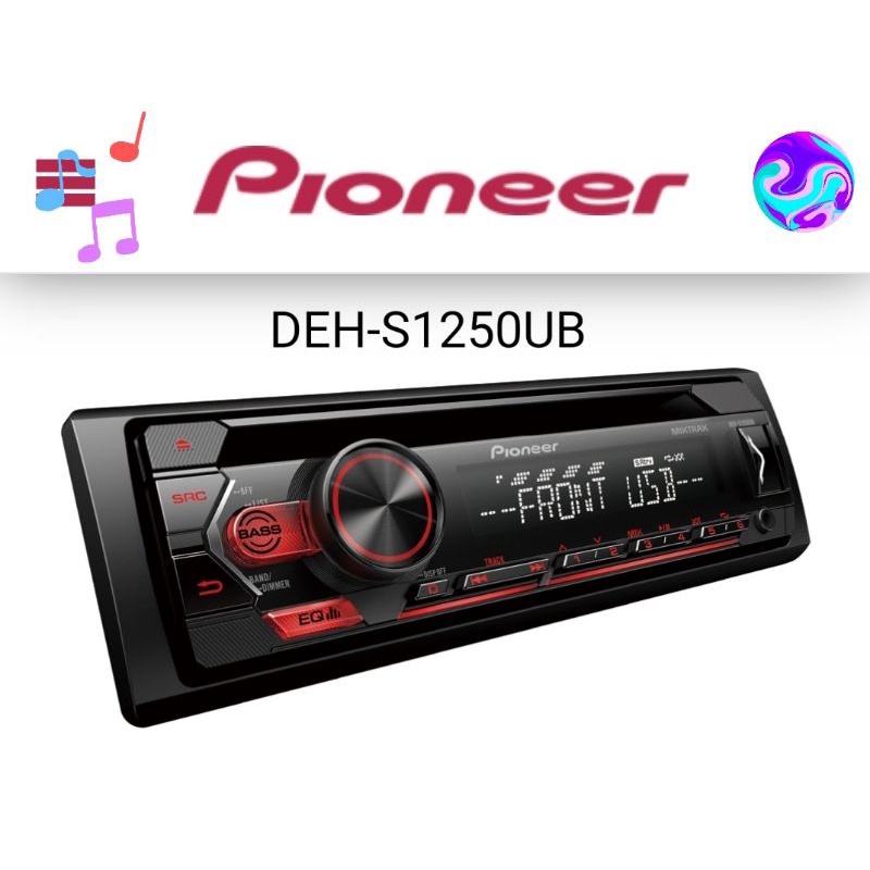 Pioneer DEH-S1250UB Car Stereo. | Shopee Philippines