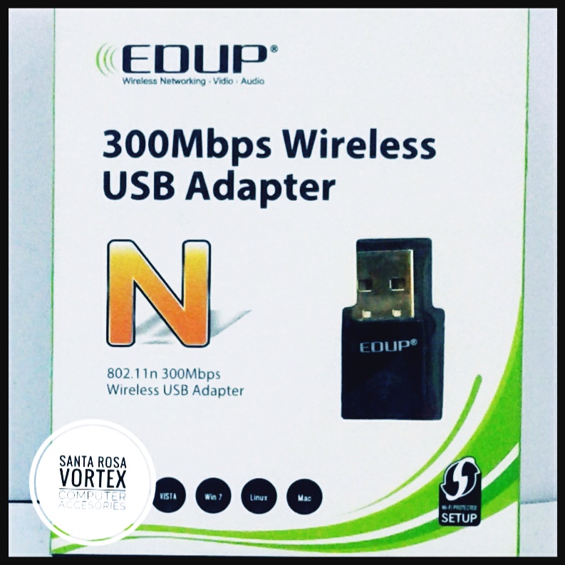 EDUP 300Mbps wireless MINI USB Wifi Adapter | Shopee Philippines