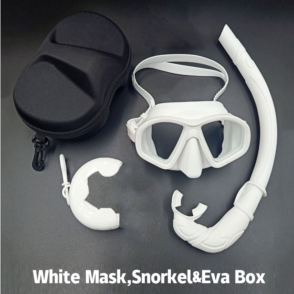 DiveShark Dazzle lens Tempered Glass Low Volume Freediving Mask With ...