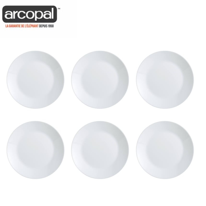 Arcopal Zelie 6pc Dinner plate | Shopee Philippines