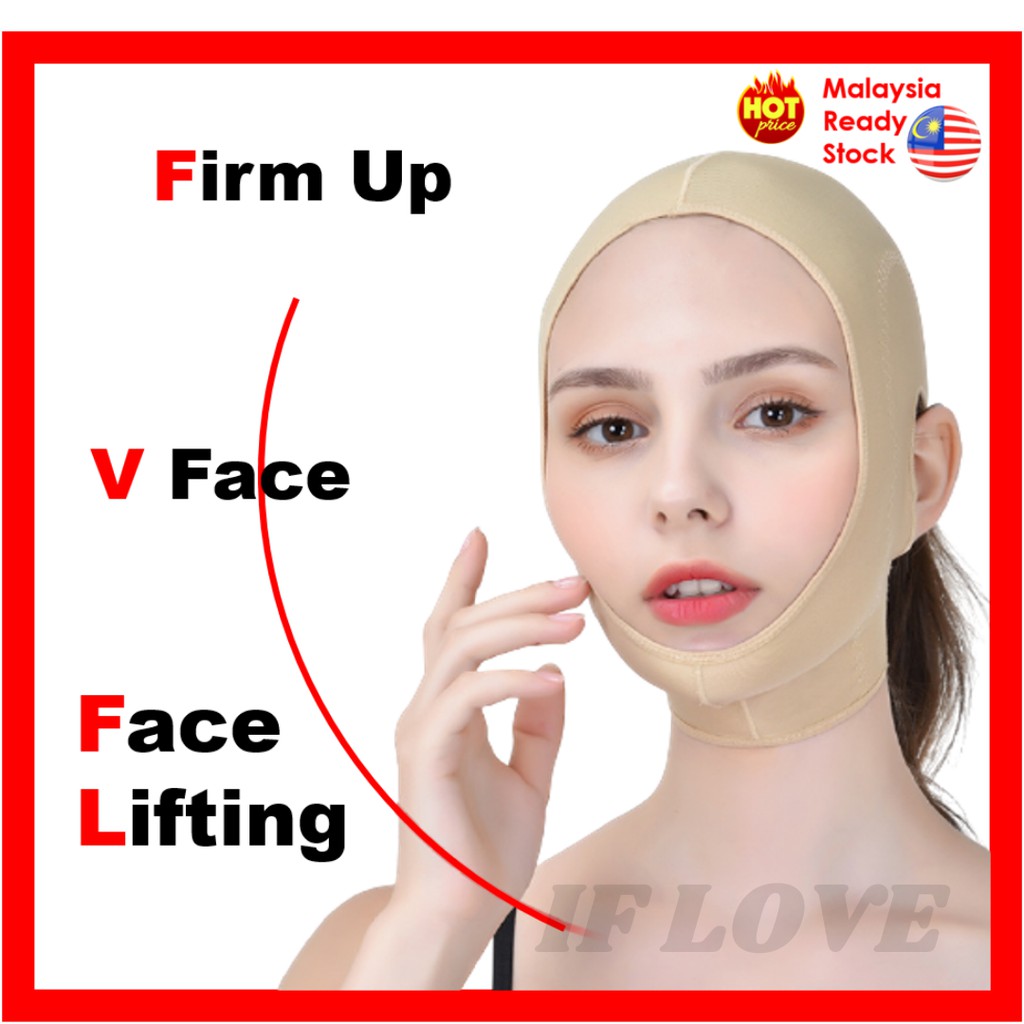 M'sia Wrinkle V Face Chin Cheek Lift Up Slim Mask Ultra-thin Belt Strap ...