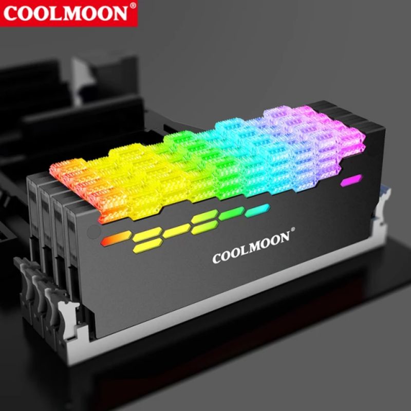 NEW PRODUCT 5V ARGB RAM COOLER HEATSINK COOLING VEST DDR memory RAM Fin ...