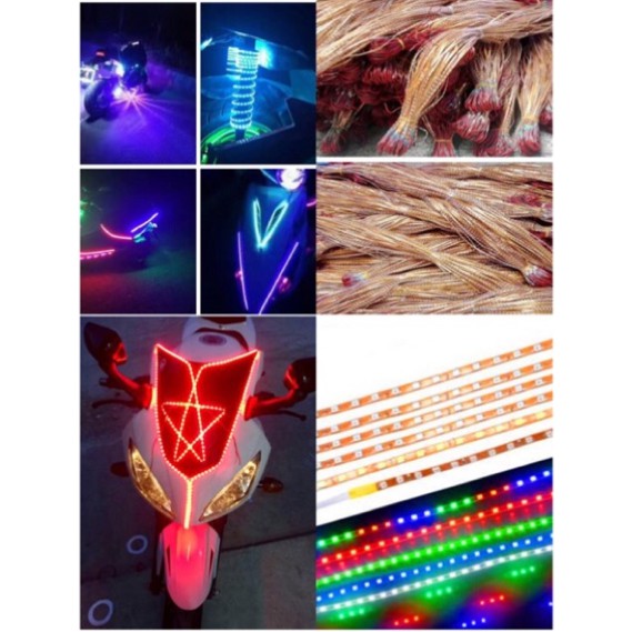 LED Strip Light.60CM for Car & Motorcycle light | Shopee Philippines