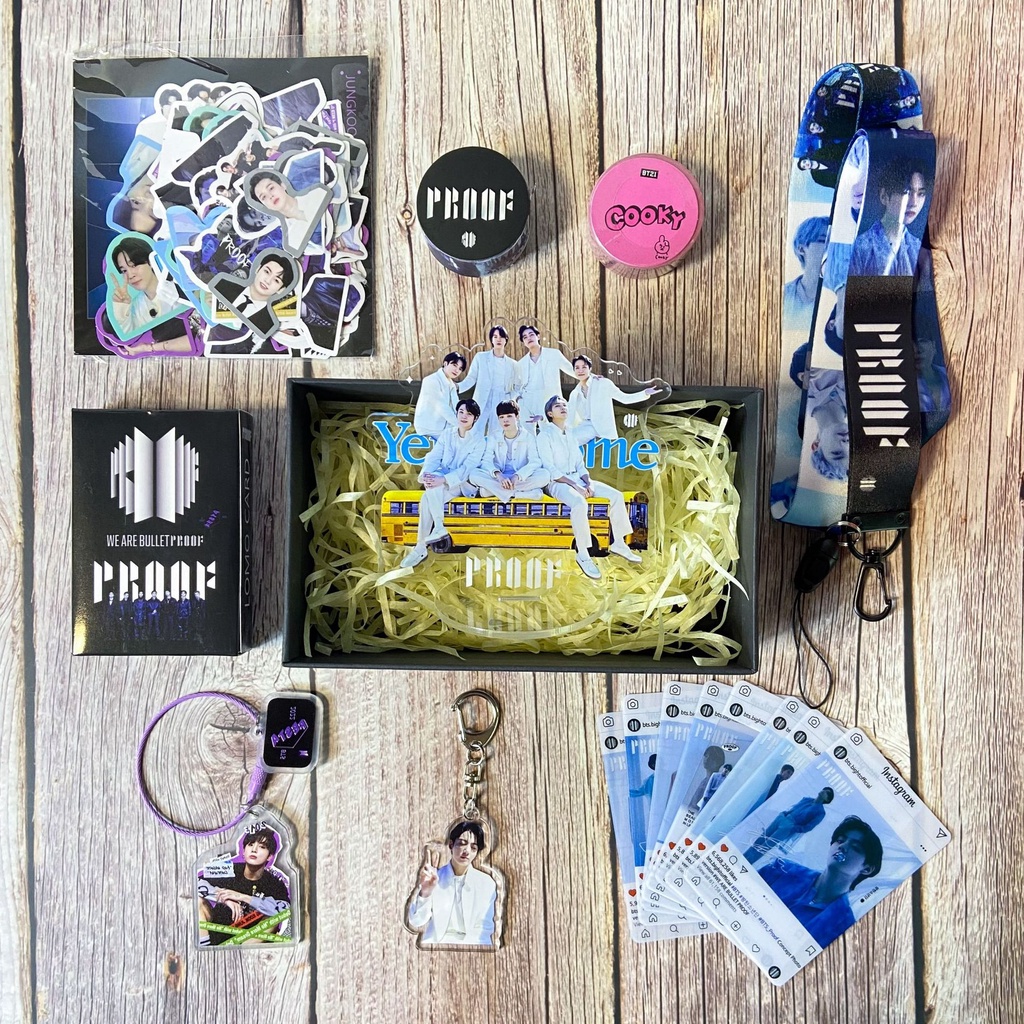 BTS Album PROOF 2022FESTA Peripheral Gift Box Set | Shopee Philippines