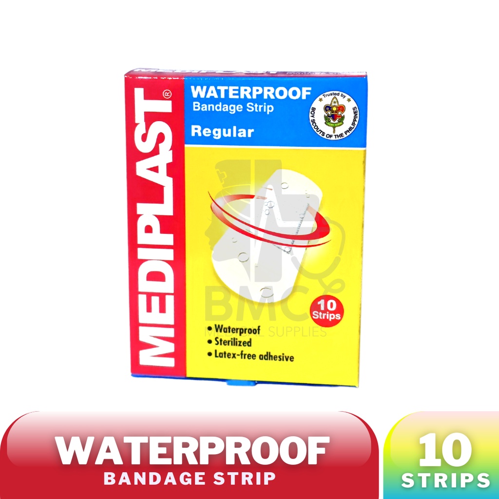 Mediplast Plastic Strips Band Aid Bantam | Transparent | Cartoons ...