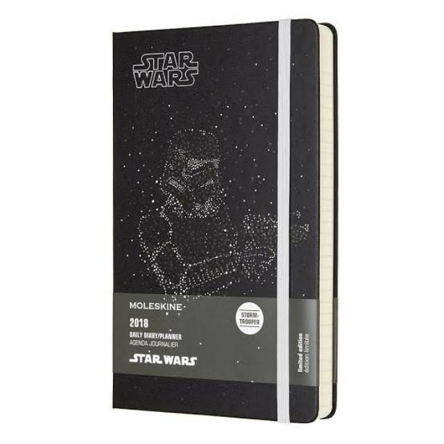 Moleskine Star Wars Planner 2018 Extended - Limited Edition | Shopee ...