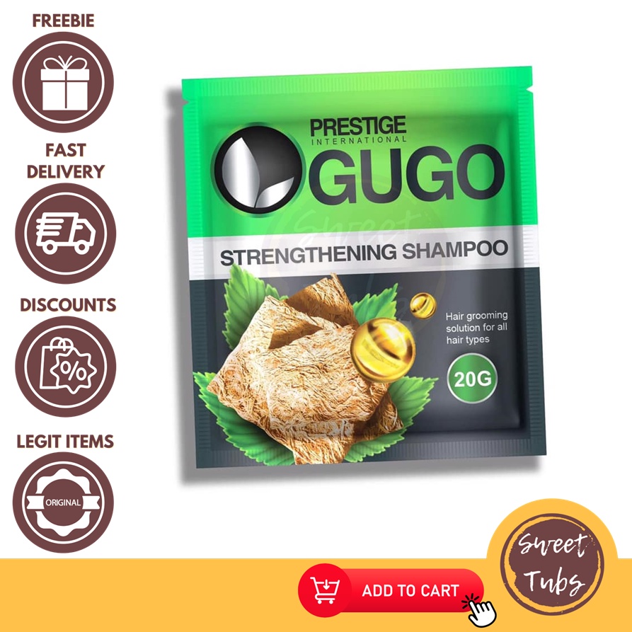 Prestige Gugo Strenghtening Shampoo 20g per sachet | Shopee Philippines