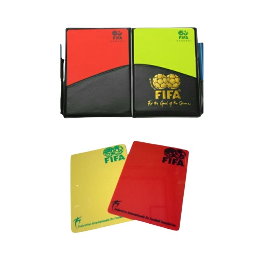 MERAH Soccer Referee Card/Red - Yellow Football Card/Futsal Referee ...