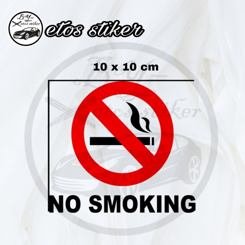 No SMOKING Stickers Cutting Stickers | Shopee Philippines