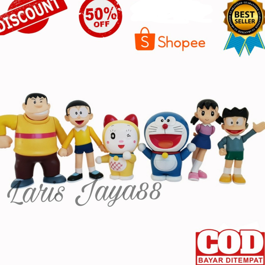 Doraemon SHIZUKA SUNEO GIANT DORAMI NOBITA ACTION FIGURE Toys/Miniature ...