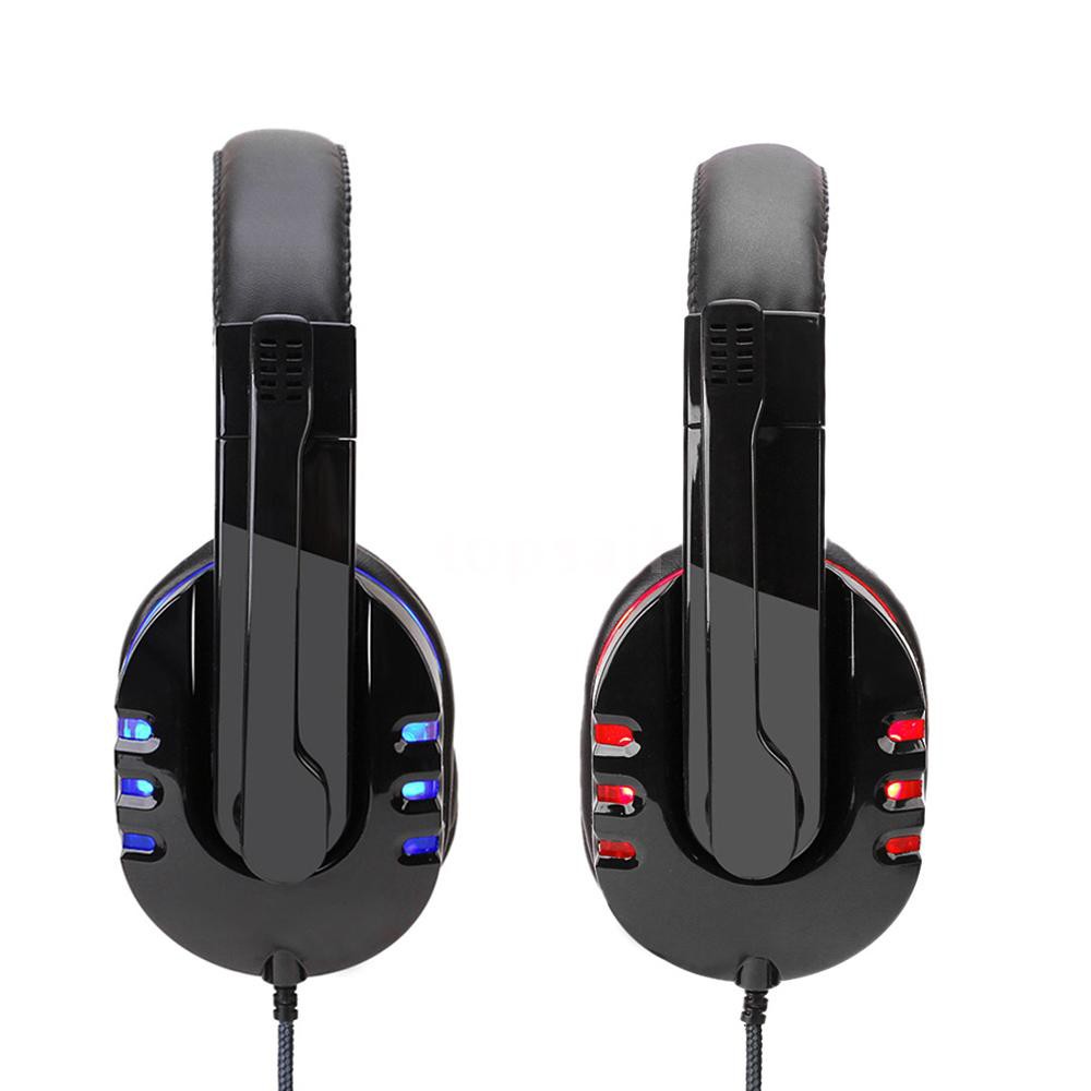 SY733MV Wired Computer Gaming Headphones Over-ear Game Headset With ...