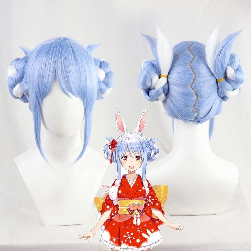 Hololive's third-generation Vtuber anchor pekora cos wig | Shopee ...