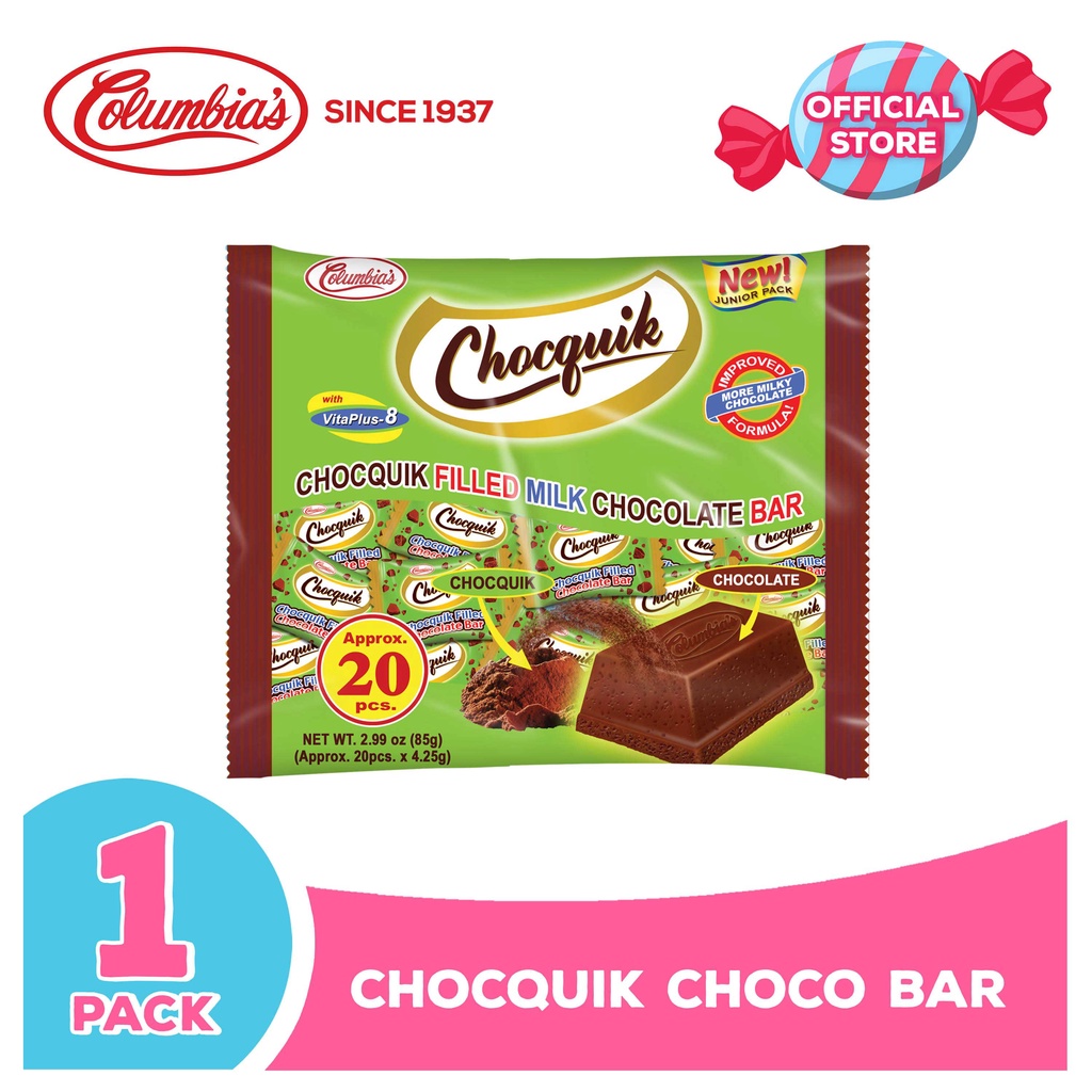 Columbia Candies: Chocquik Choco Bar | Shopee Philippines