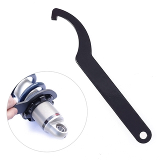 1PC Crescent Hook Head Round Nut Spanner Hand Tool Stainless Steel C ...