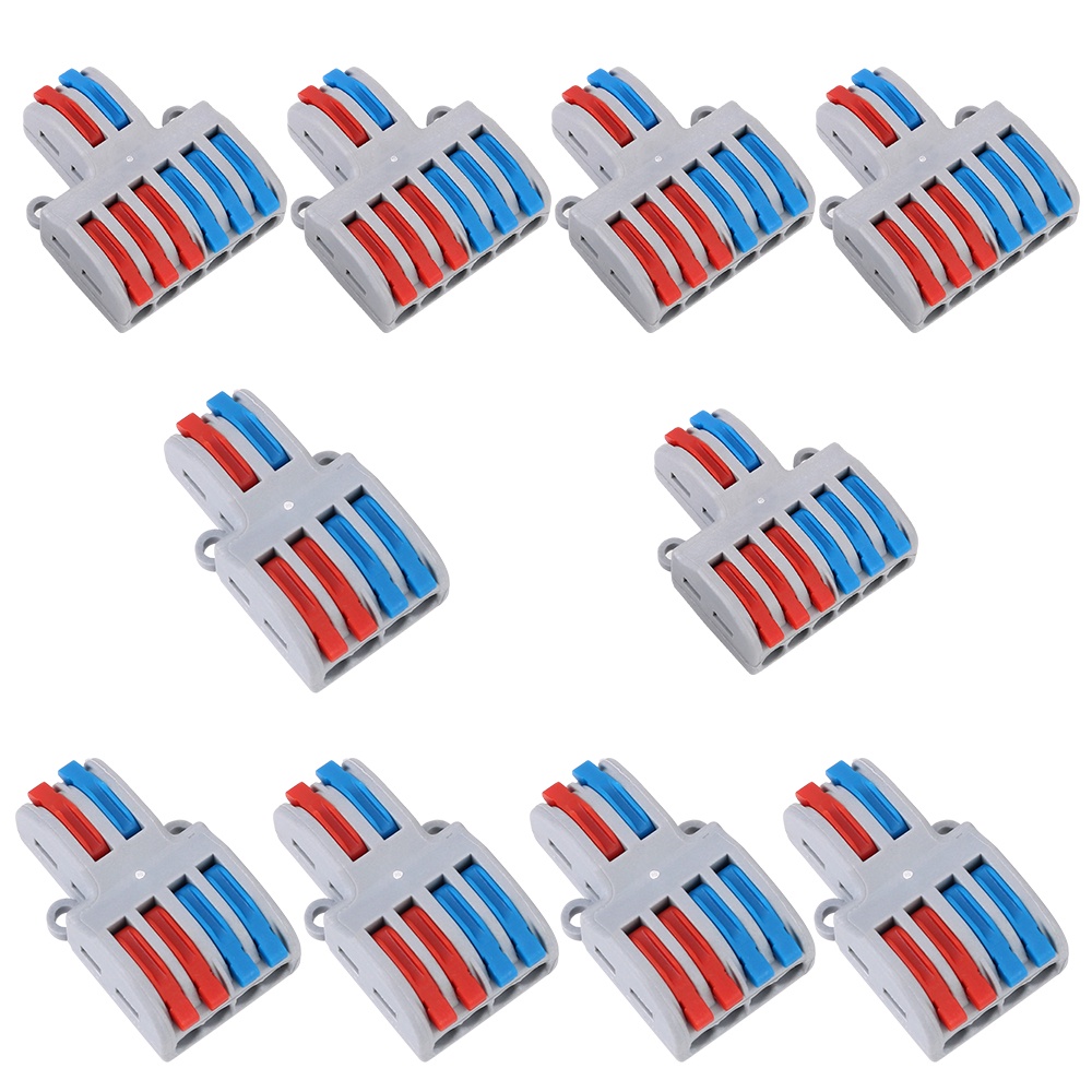 Quick Splitter Wire Connector Wiring Cable Connectors Push-in Conductor ...