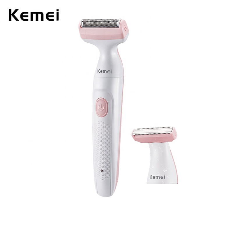 Kemei Electric Shaver Women Cordless One Blade Rechargeable Razor ...