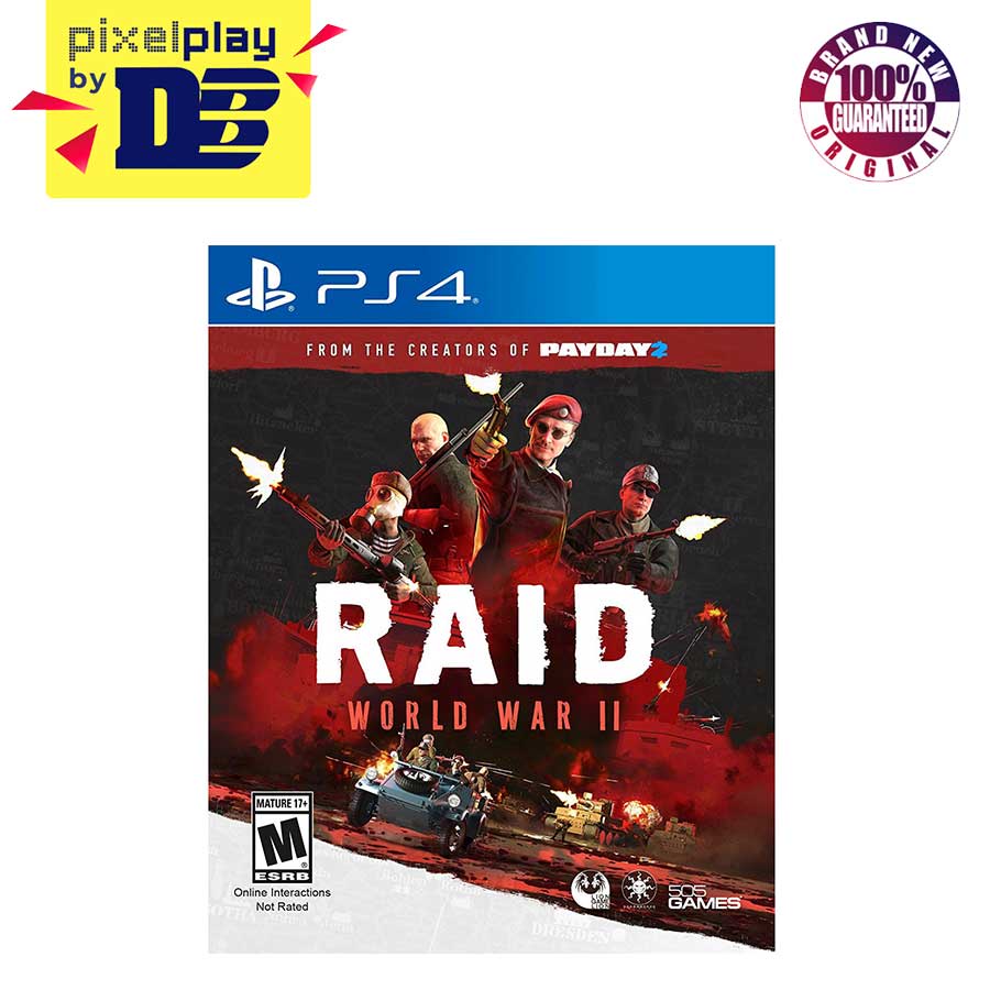 PS4 RAID WORLD WAR II ALL | Shopee Philippines
