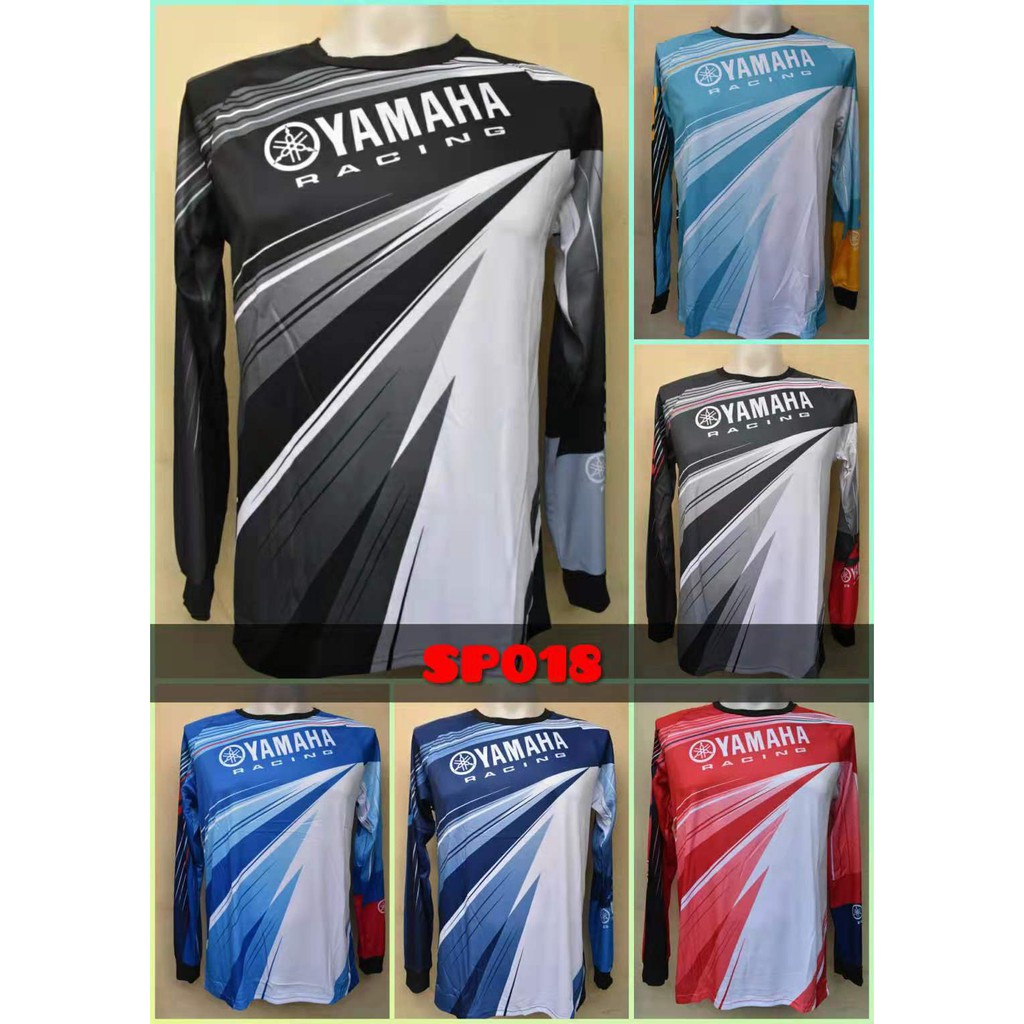 Motor Riding Drifit Breathable Longsleeved YAMAHA Jersey | Shopee ...