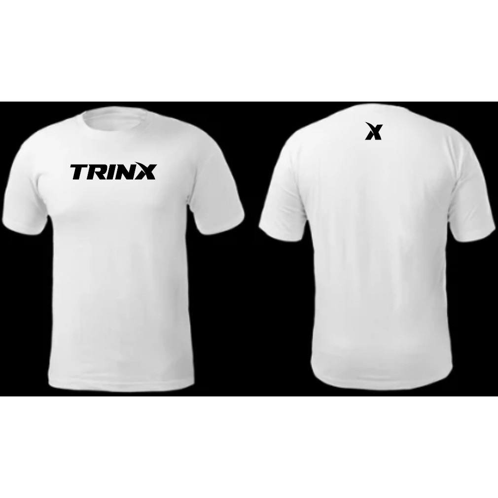 White Drifit Bike Tshirt Trinx (unisex) | Shopee Philippines