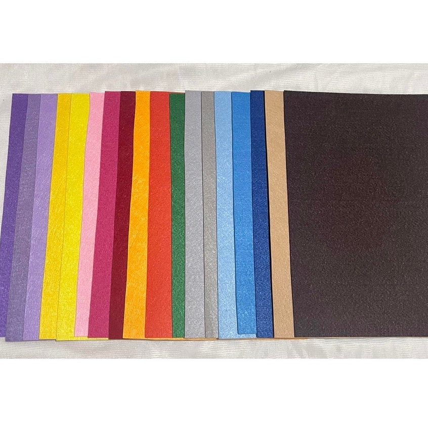 Hard Felt Fabric 240gsm A4 size | Shopee Philippines