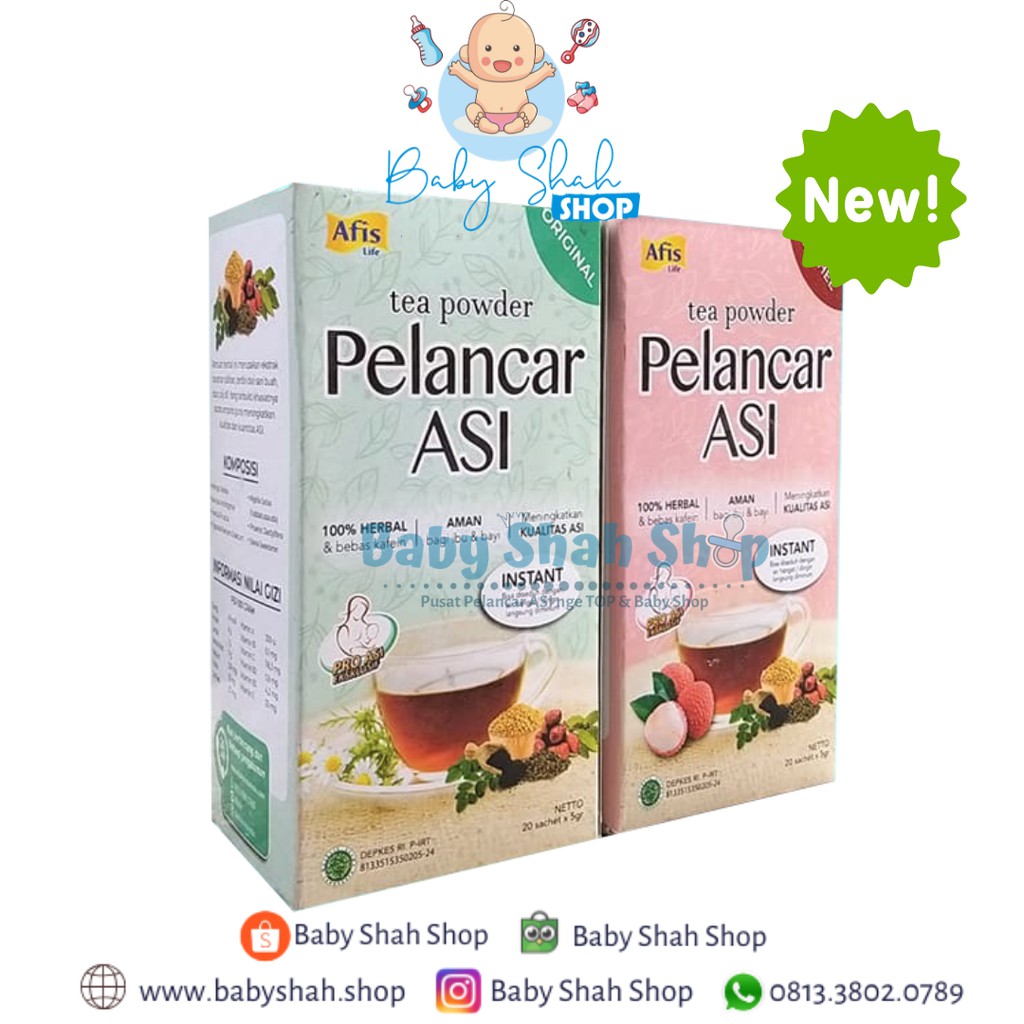 Afis Instant Breast Milk Tea / Asi Tea Powder Smoothing Tea | Shopee ...