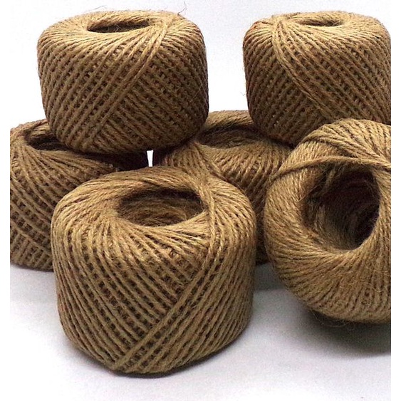 Jute String / Abaca Twine 48meters/10meters per roll | Shopee Philippines