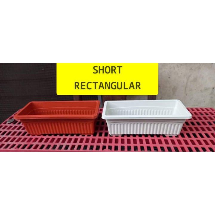 Rectangular Pots (w/ measurement) | Shopee Philippines
