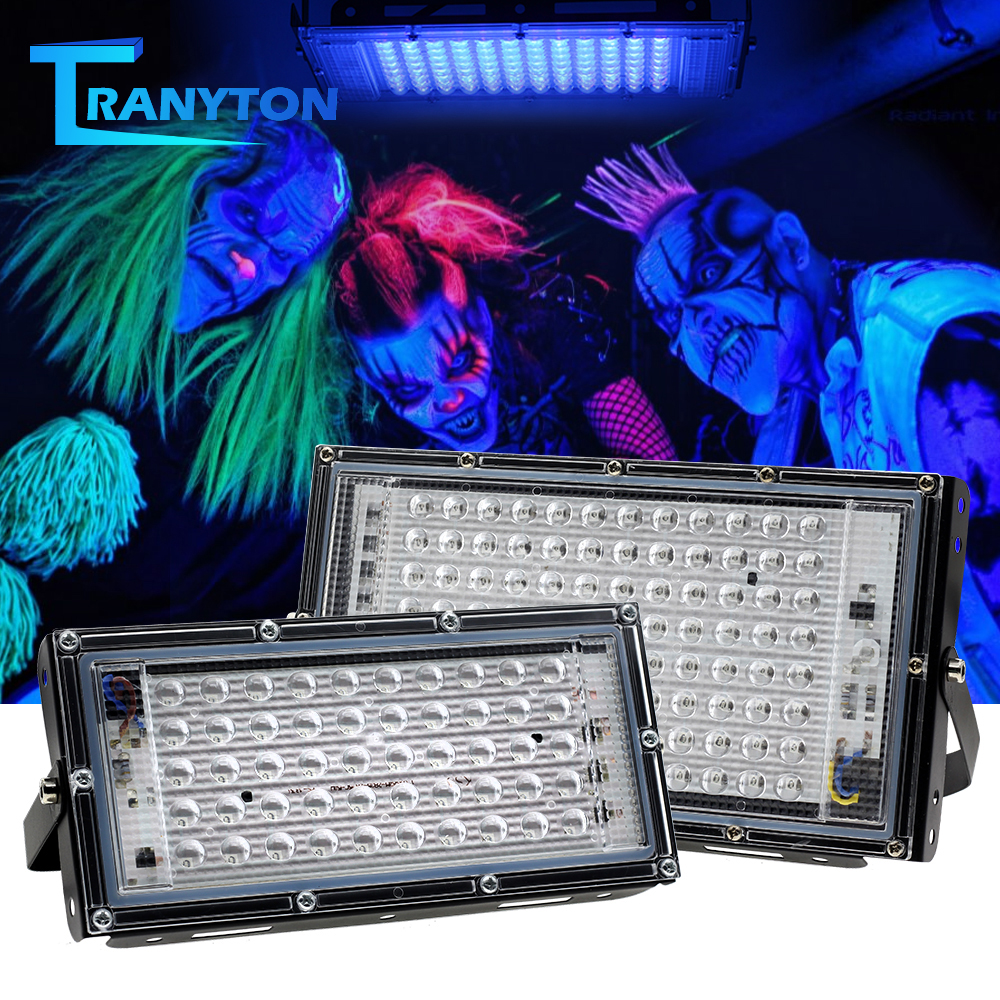 UV LED Floodlight 50W 100W 150W Ultraviolet light 395nm Lamp 220V ...