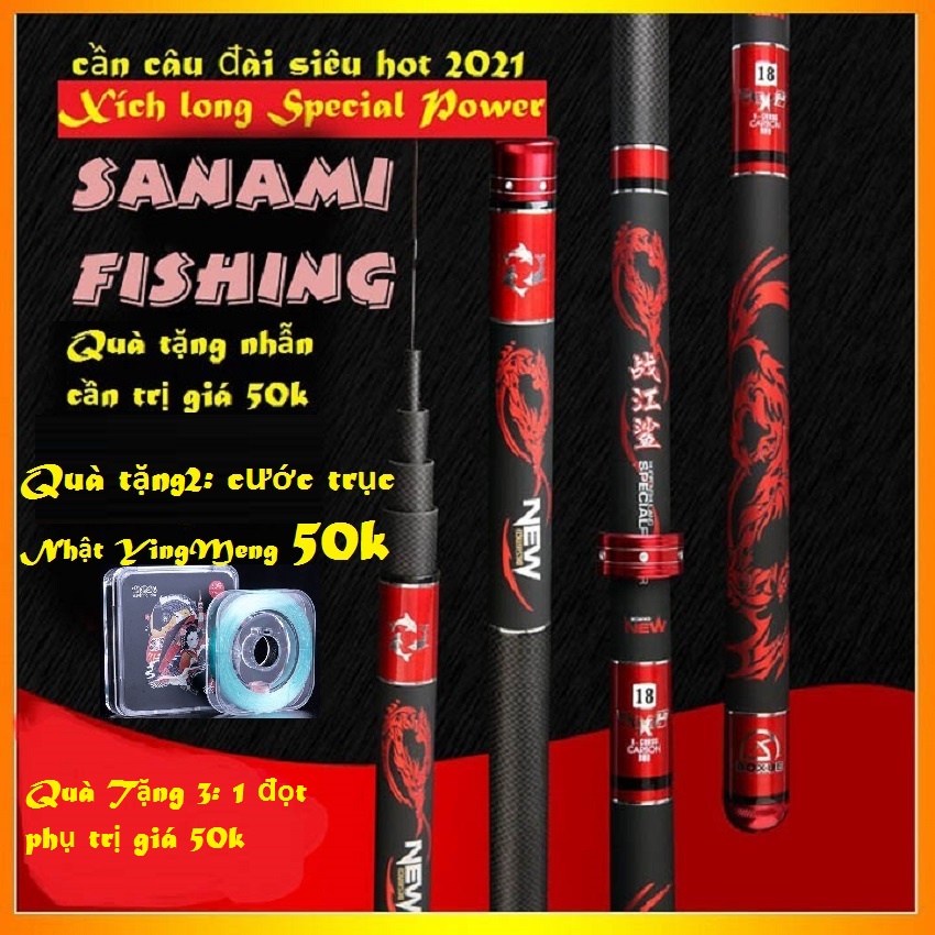 [Free Ring, Extra Rod, Japanese Rod] SPECIALPOWER XL01 SaNaMi Fishing ...