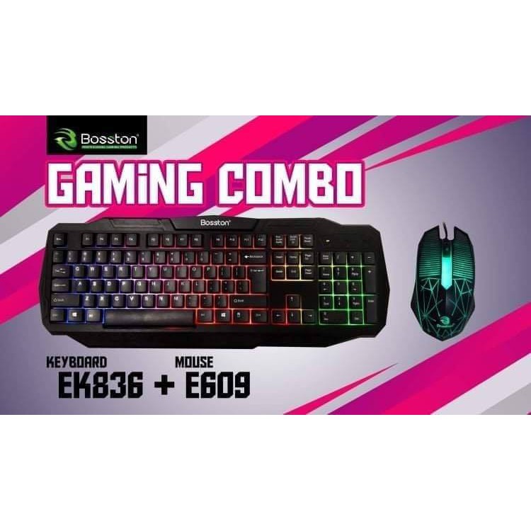 GT500 Gaming Keyboard + Mouse Combo RGB Bundle(PROMO PRICE) | Shopee ...