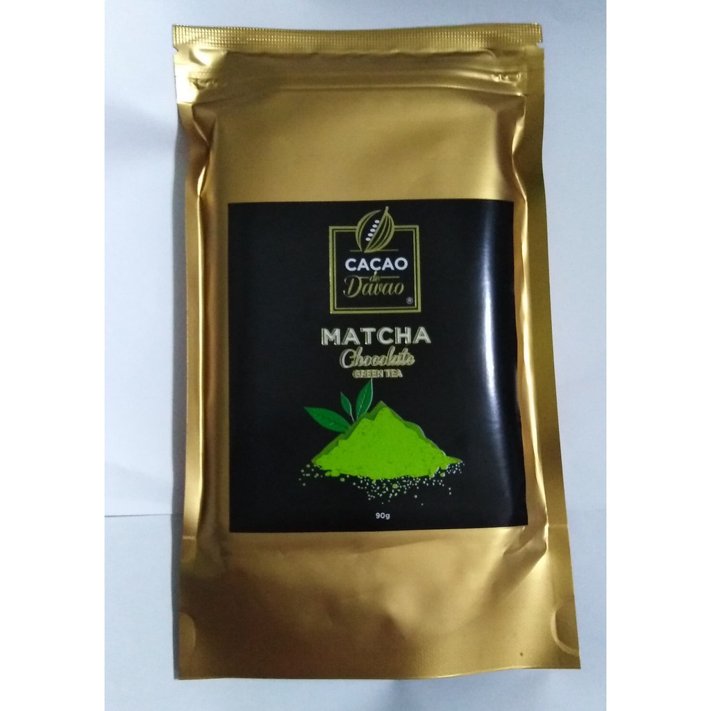 Cacao De Davao Matcha Chocolate Green Tea 90g | Shopee Philippines