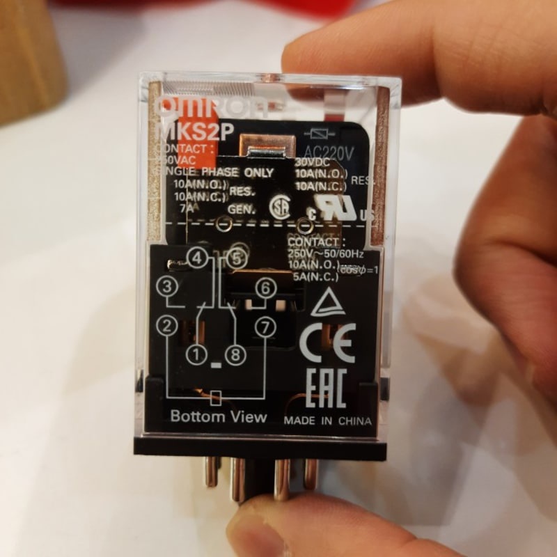 Original Relay Omron MK2P-I / MK2P / MKS2P 220V 8PIN - 220V | Shopee ...