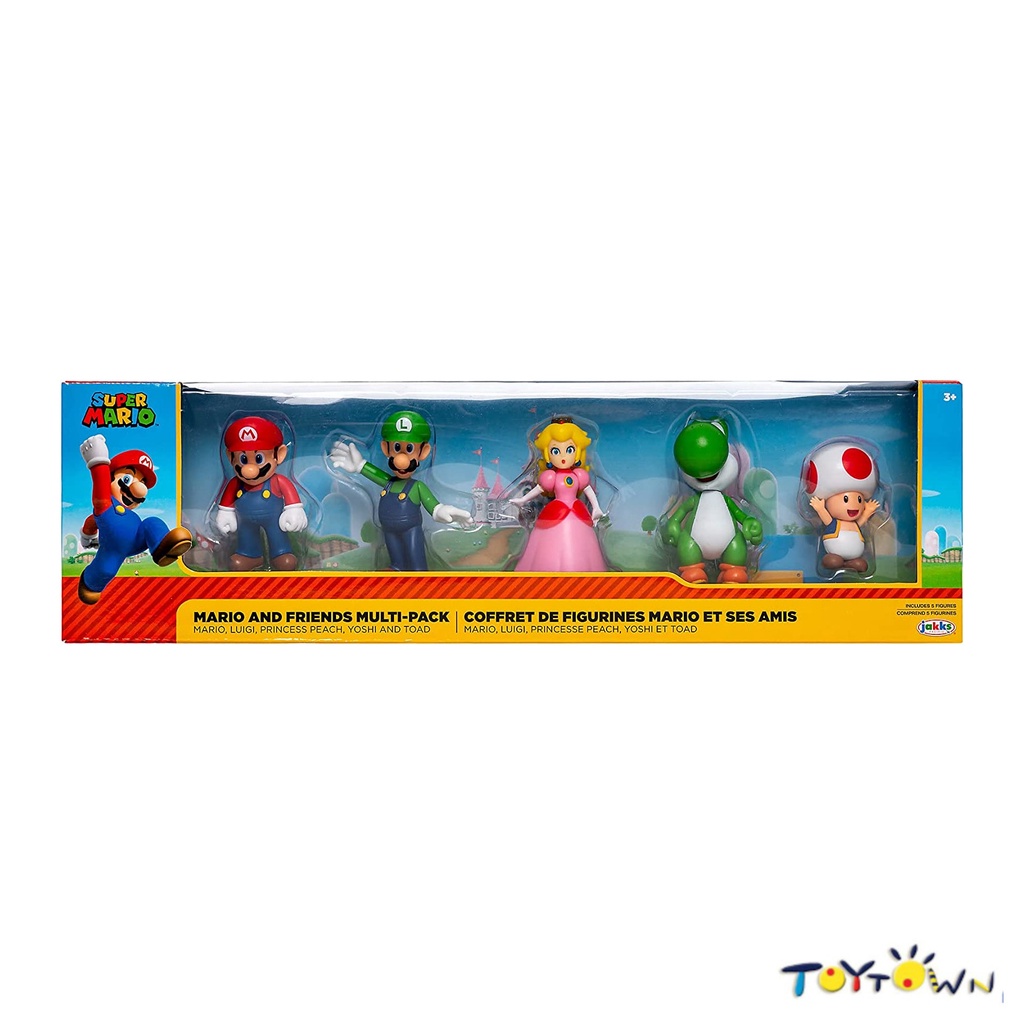 Super Mario - 5Pack Mario & Friends | Shopee Philippines