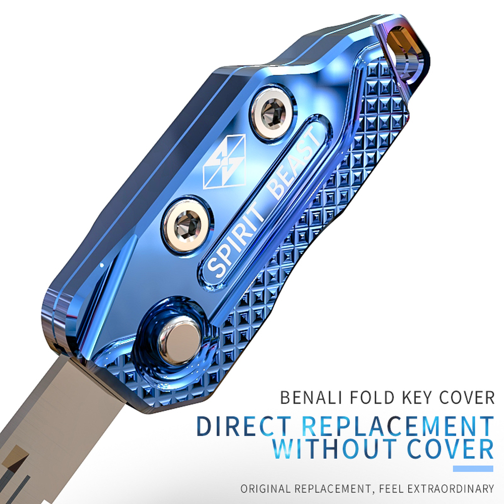 Spirit Beast CNC Aluminum Motorcycle Key Case Cover Scooter Accessories ...