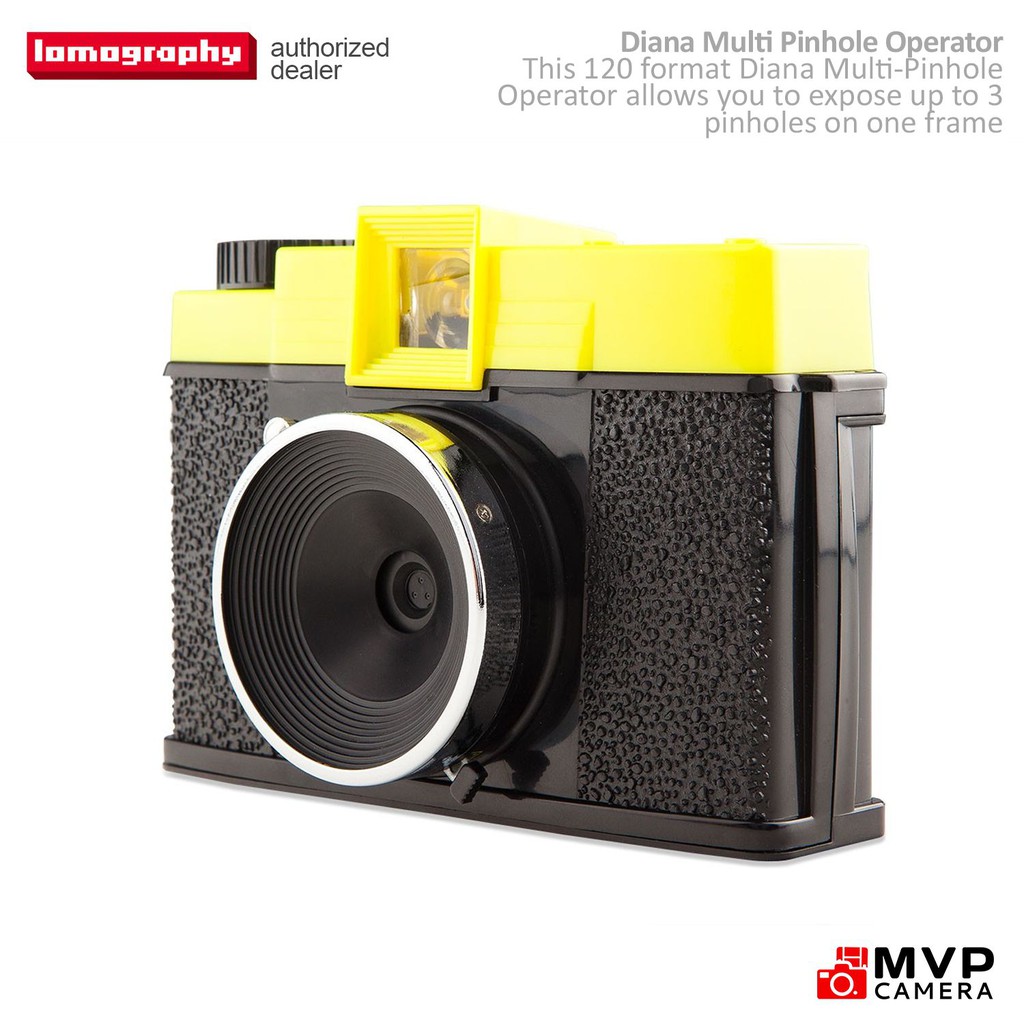 LOMOGRAPHY Diana Multi Pinhole Operator Camera 120 Medium Format Film ...