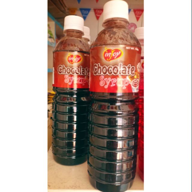 Injoy Chocolate Syrup 750 grams | Shopee Philippines
