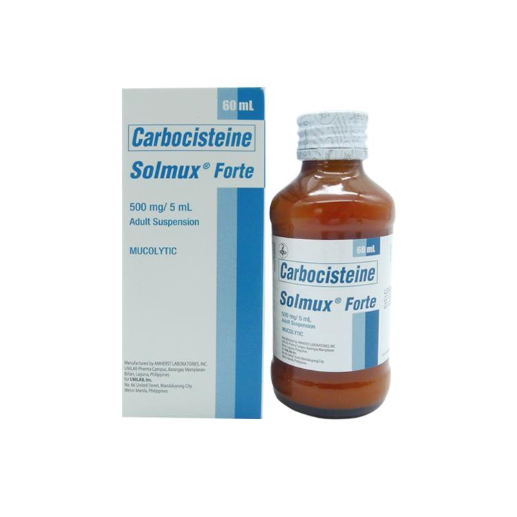 Solmux Forte 500mg / 5mL 60 mL Oral Suspension | Shopee Philippines