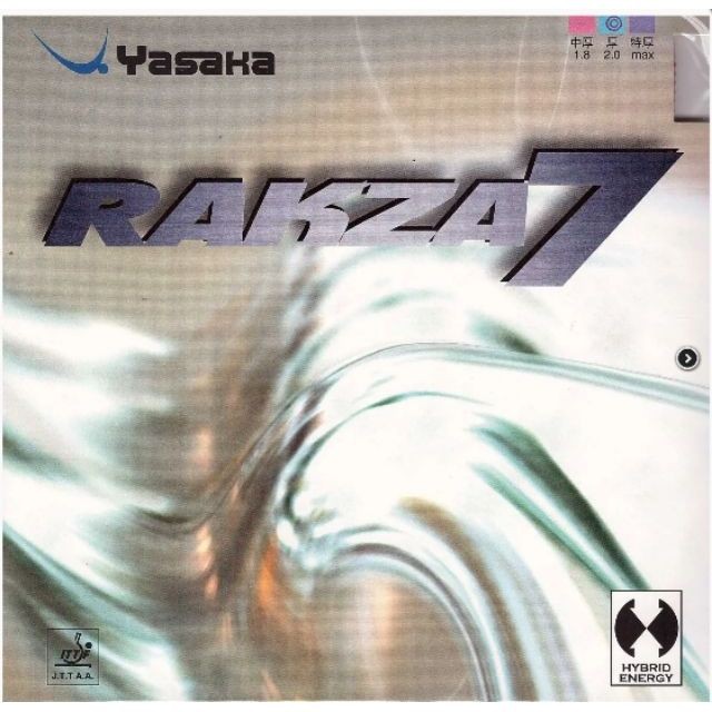 Authentic Yasaka Rakza 7 Offensive Table Tennis Pingpong Rubber Racket Blade Cover | Shopee ...