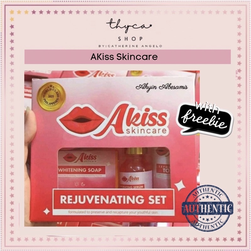 AKiss Skincare REJUVENATING SET with FREEBIE | Shopee Philippines